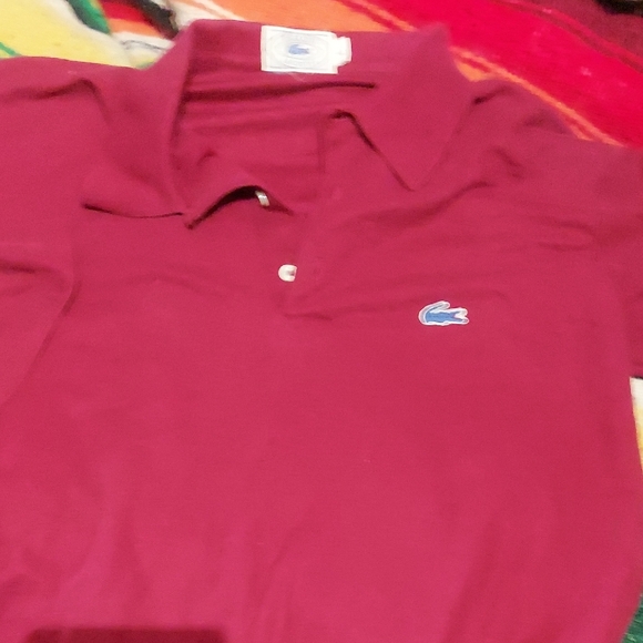 Lacoste | Shirts | Vintage Wash Soft Ultra Soft 7s 80s Rare Blue Croc ...